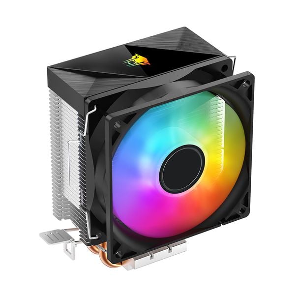 Tản nhiệt khí Leopard K200 Black | 92mm, RGB (1200, 1700, AM4, AM5 ...