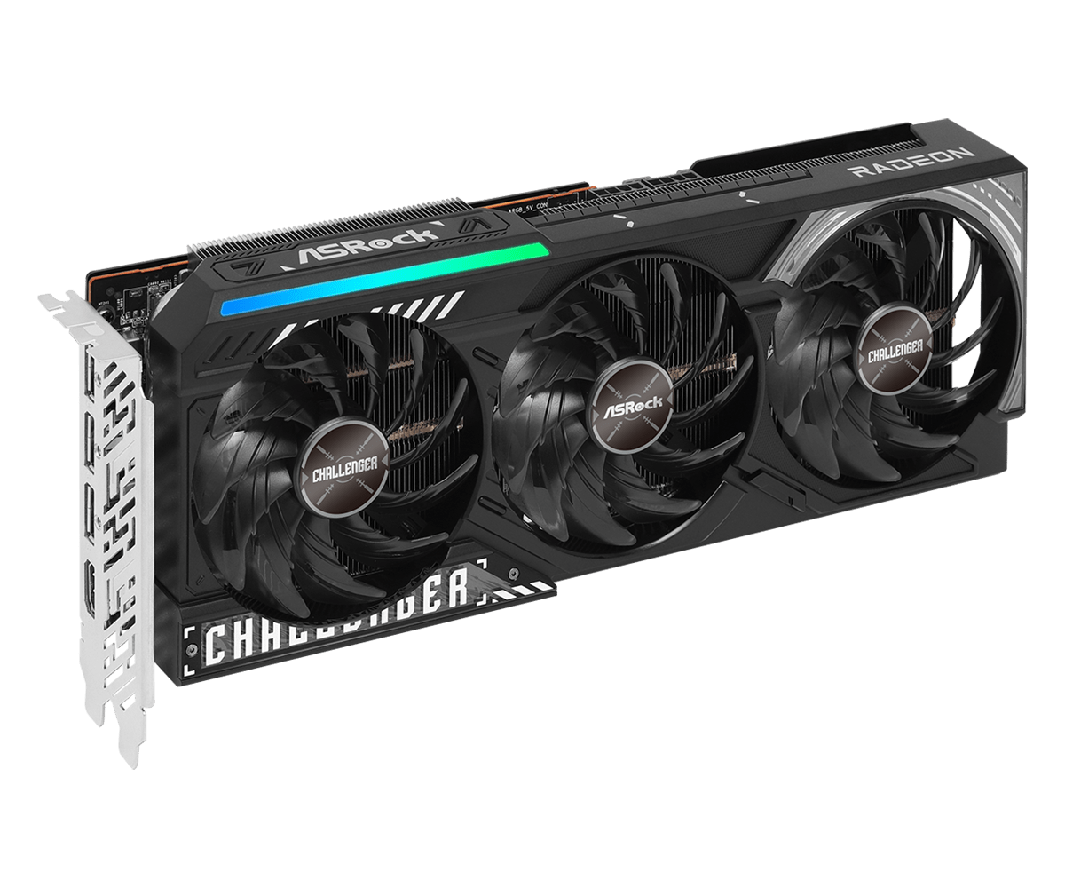 Card màn hình ASRock AMD Radeon™ RX 9070 Challenger 16GB ...