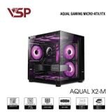 Thùng máy Case Aqual X2-M | Micro-ATX, Đen chính hãng giá tốt – TINHOCNGOISAO.COM