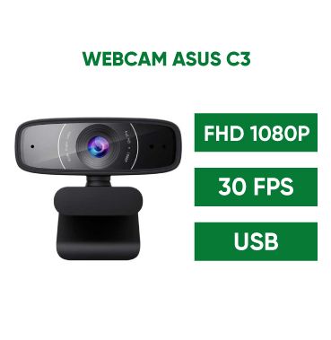 Webcam Asus C3 Full HD 1080P – TINHOCNGOISAO.COM