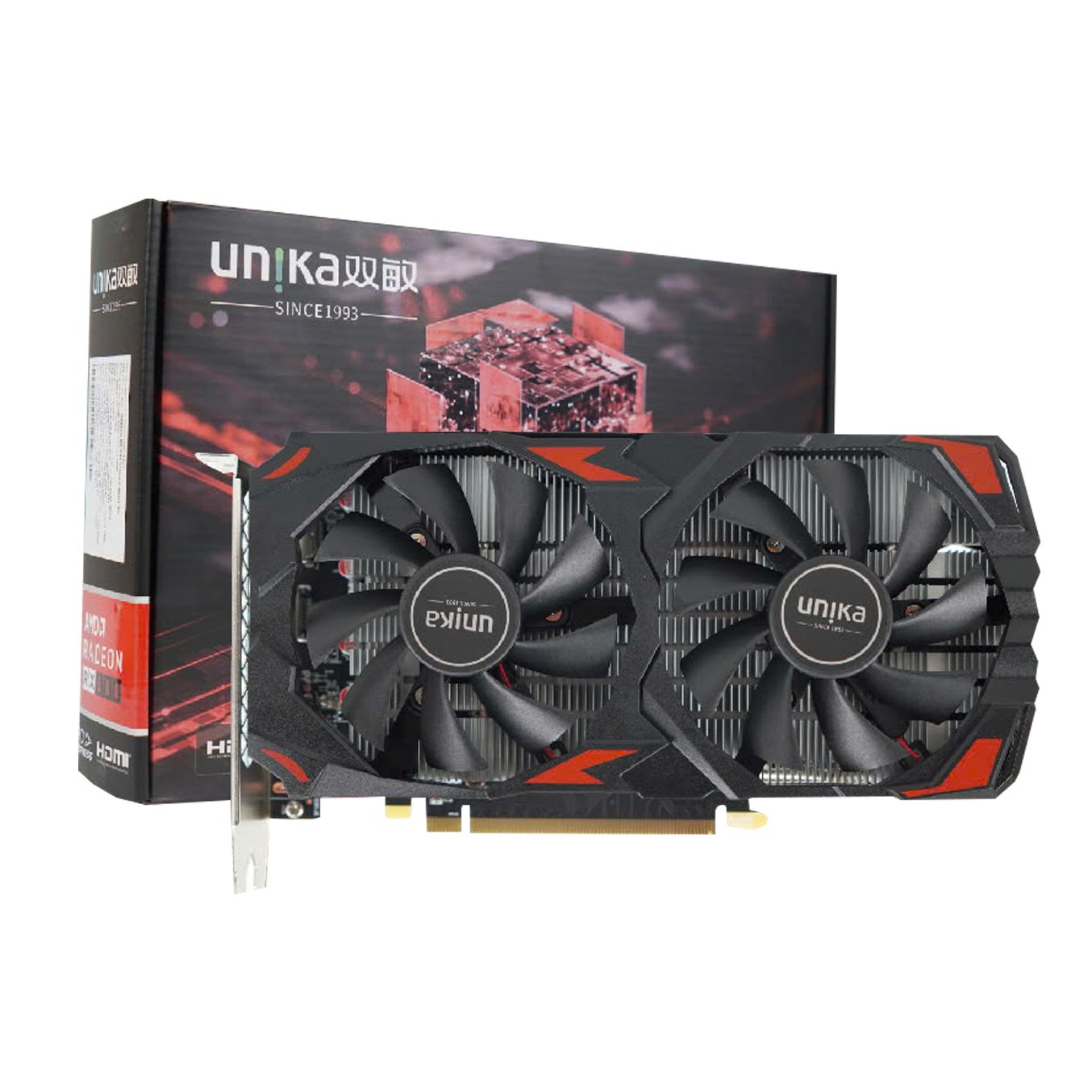 Card màn hình VGA UNIKA SNIPER RX580 8G 2 Fan – TINHOCNGOISAO.COM