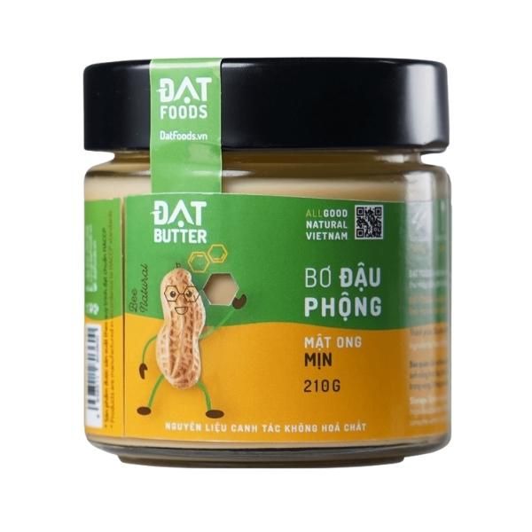 BƠ ĐẬU PHỘNG MẬT ONG MỊN ĐẠT BUTTER 210G – Cửa hàng thực phẩm hữu cơ ...