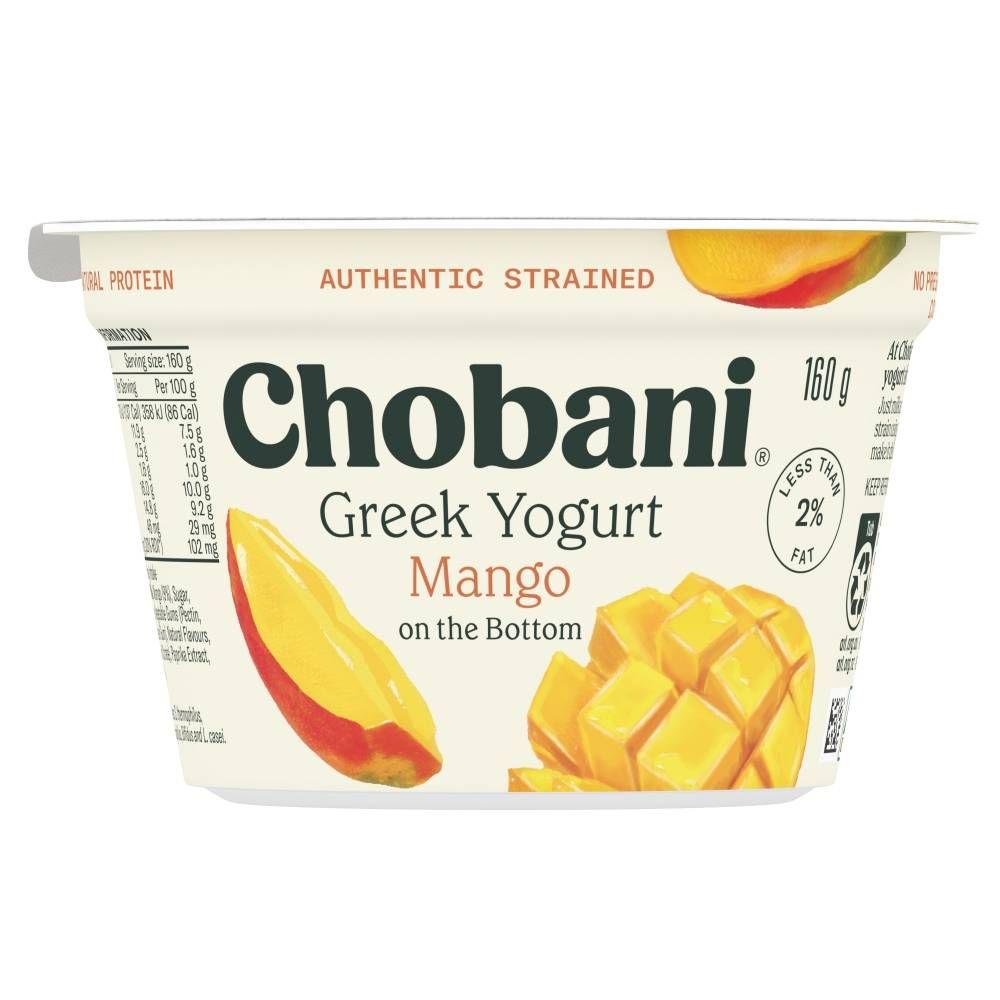 Chobani Greek yogurt 2% mango – Cửa hàng thực phẩm hữu cơ Organicfood.vn