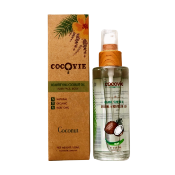 Dầu Dừa Dưỡng Thể Cocovie 100ml – Cửa hàng thực phẩm hữu cơ Organicfood.vn