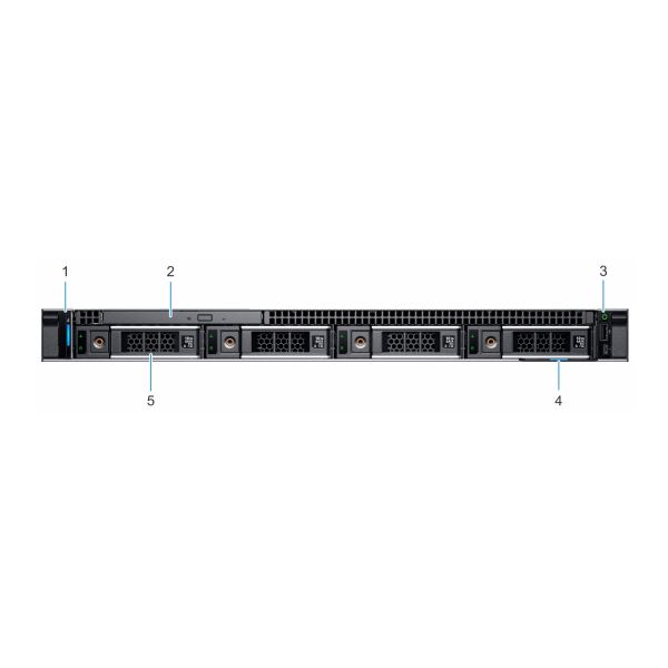 Server Dell PowerEdge R340 - 3.5" Chassis with up to 4x3.5'' Hotplug ...