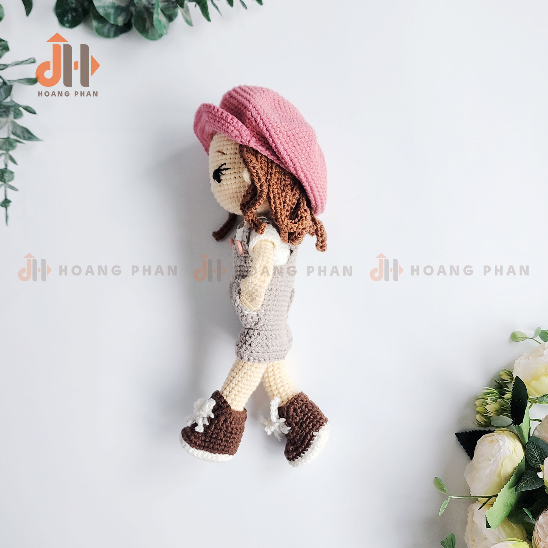[Búp bê móc len] Cô nàng Brielle cá tính – Ổ GALLERY & SHOP