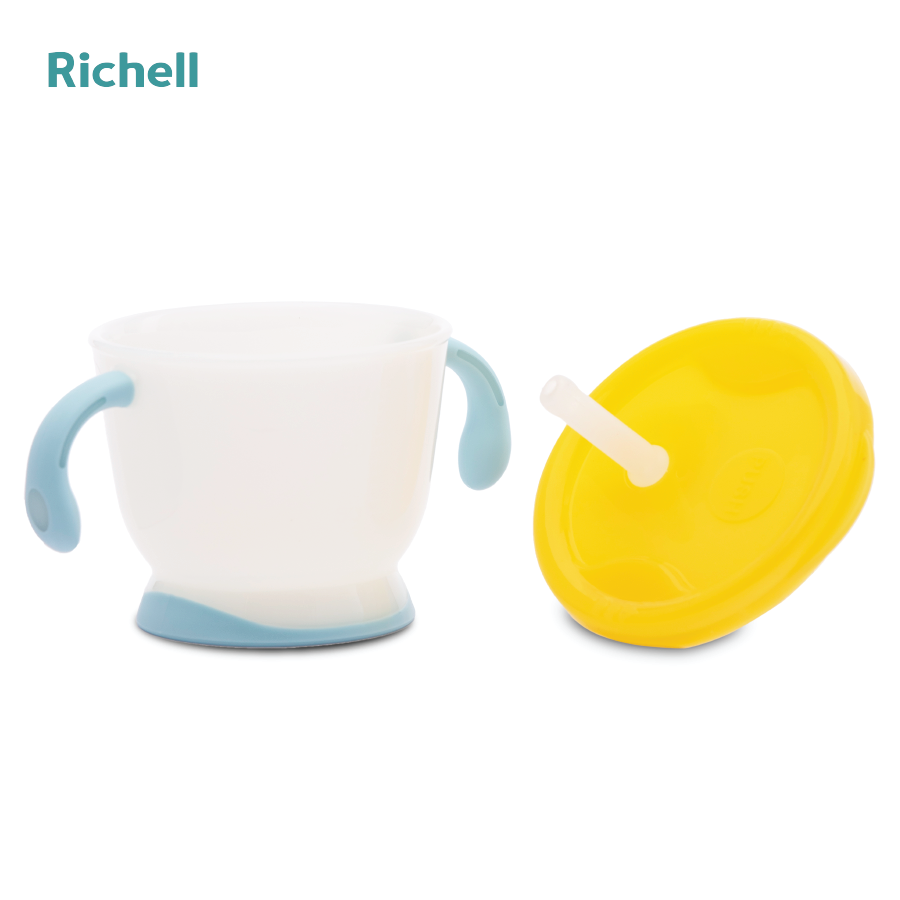 Cốc tập uống 3 giai đoạn Richell 150 ml ( Vàng)