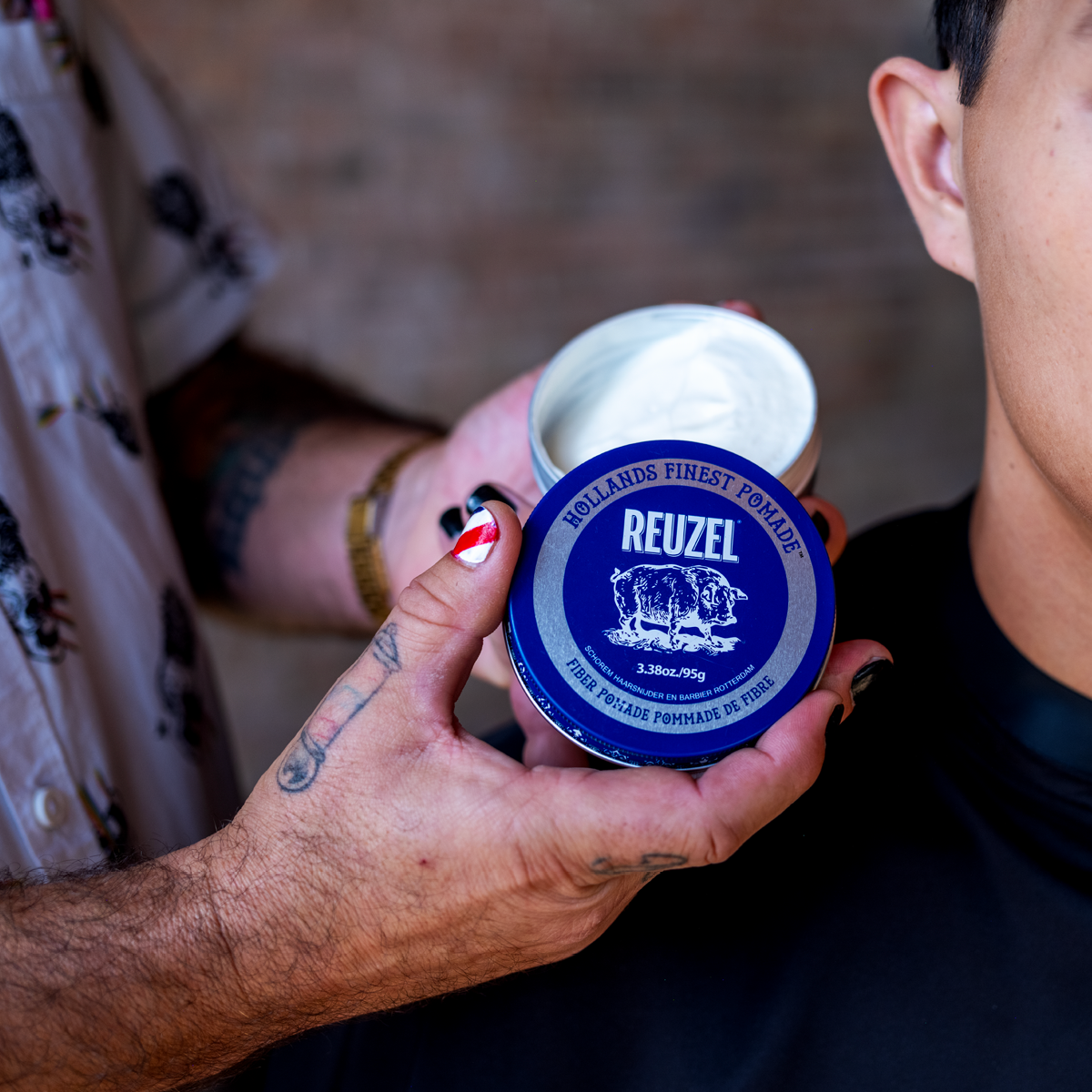 Sáp vuốt tóc Reuzel Fiber Pomade – Reuzel Vietnam