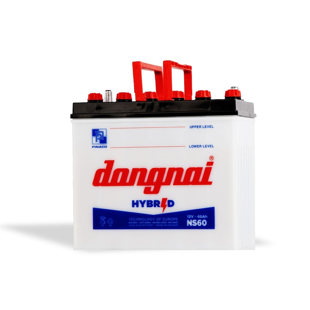 Ắc quy Hybrid Đồng Nai NS60 - 12V - 45Ah – PINACO