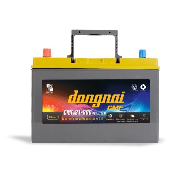 Ắc quy khô miễn bảo dưỡng Đồng Nai CMF 31-800 - 12V - 100Ah – PINACO