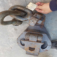 231552 - STEEL PLATE ROLLER BEARING CARGO BLOCK WITHOUT BECKET, JIS-F3 ...