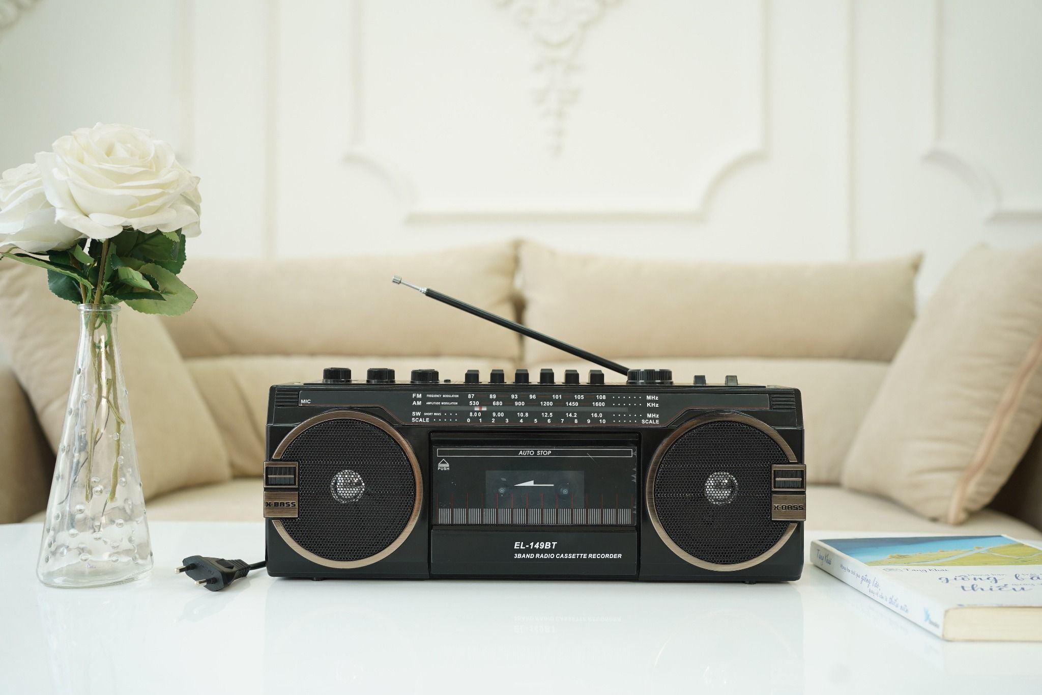 Radio Cassette xuất Xứ Nhật Bản âm thanh sắc nét, sóng khỏe EL-149BT ...