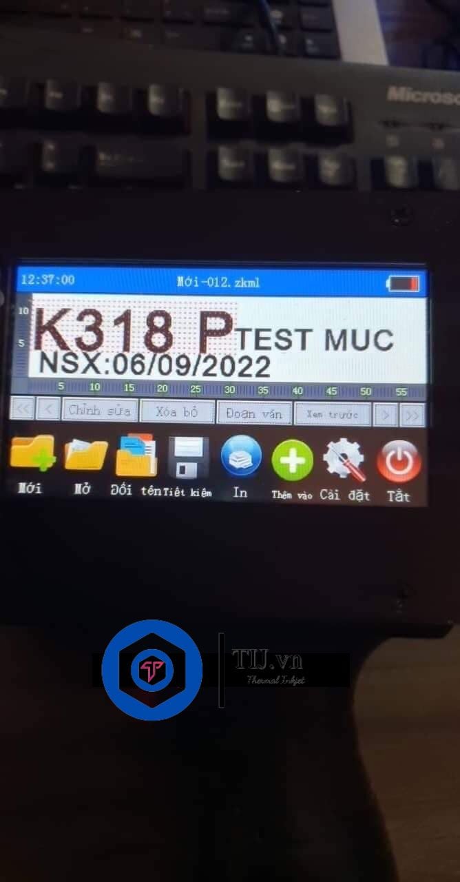 Máy In Date Cầm Tay SD01 | Giao Diện Tiếng Việt | In Mã QR | Mã Vạch– TIJ Store
