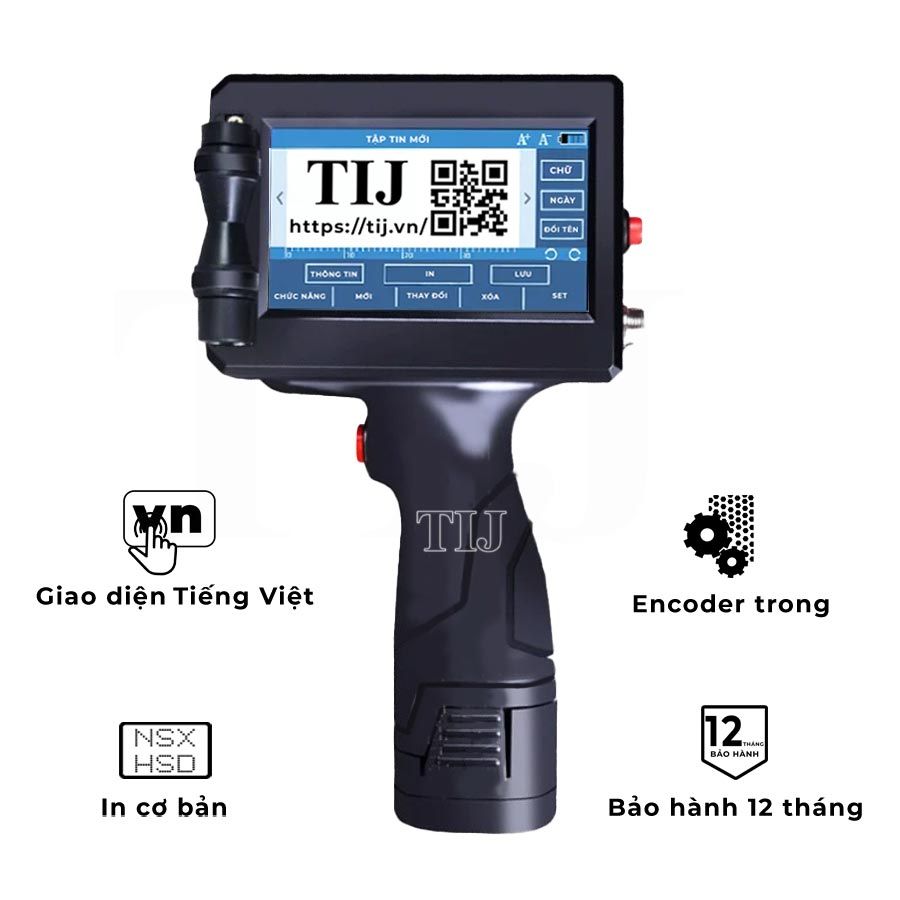 Máy In Date Cầm Tay TIJ 260R | Máy in hạn sử dụng cầm tay– TIJ Store