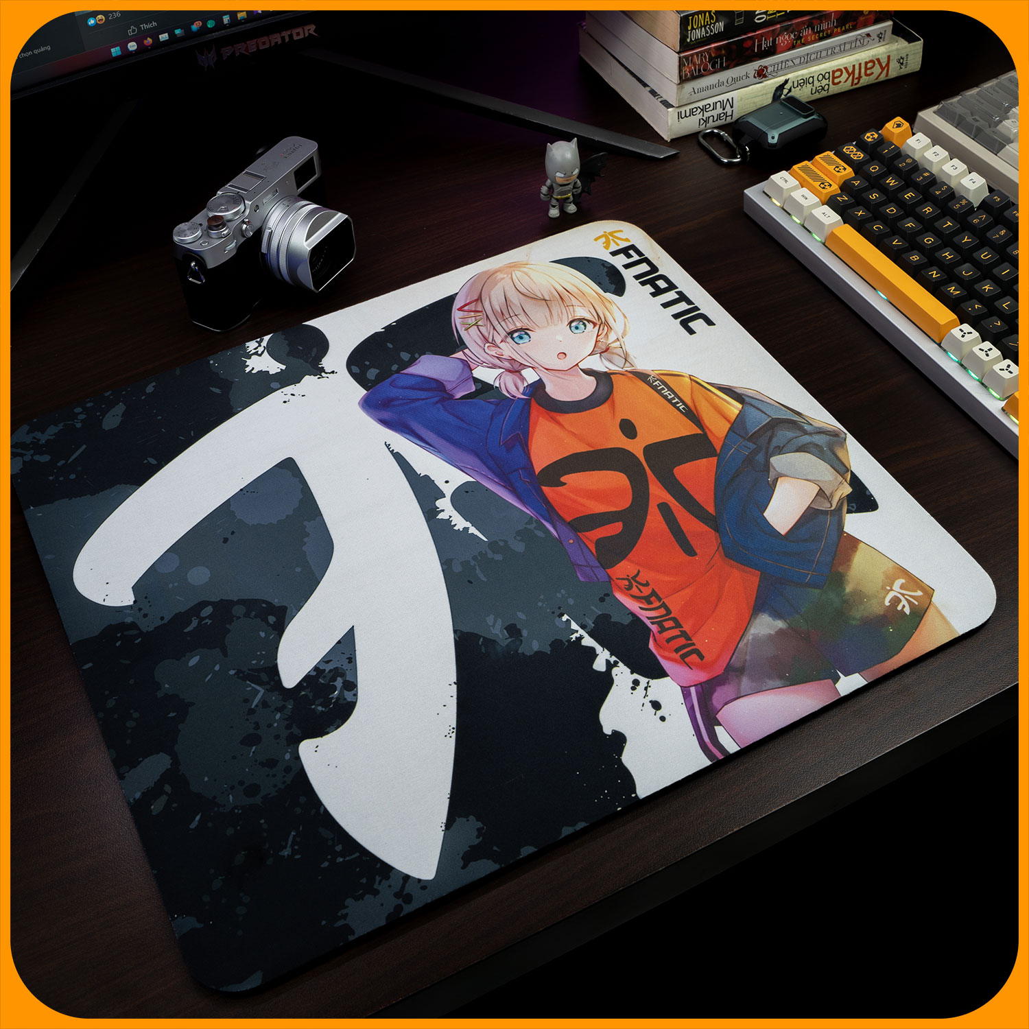 Lót Chuột Chuyên Game FPS, Mouse Pad bề mặt SPEED 450x400x6 mm – Gearhack