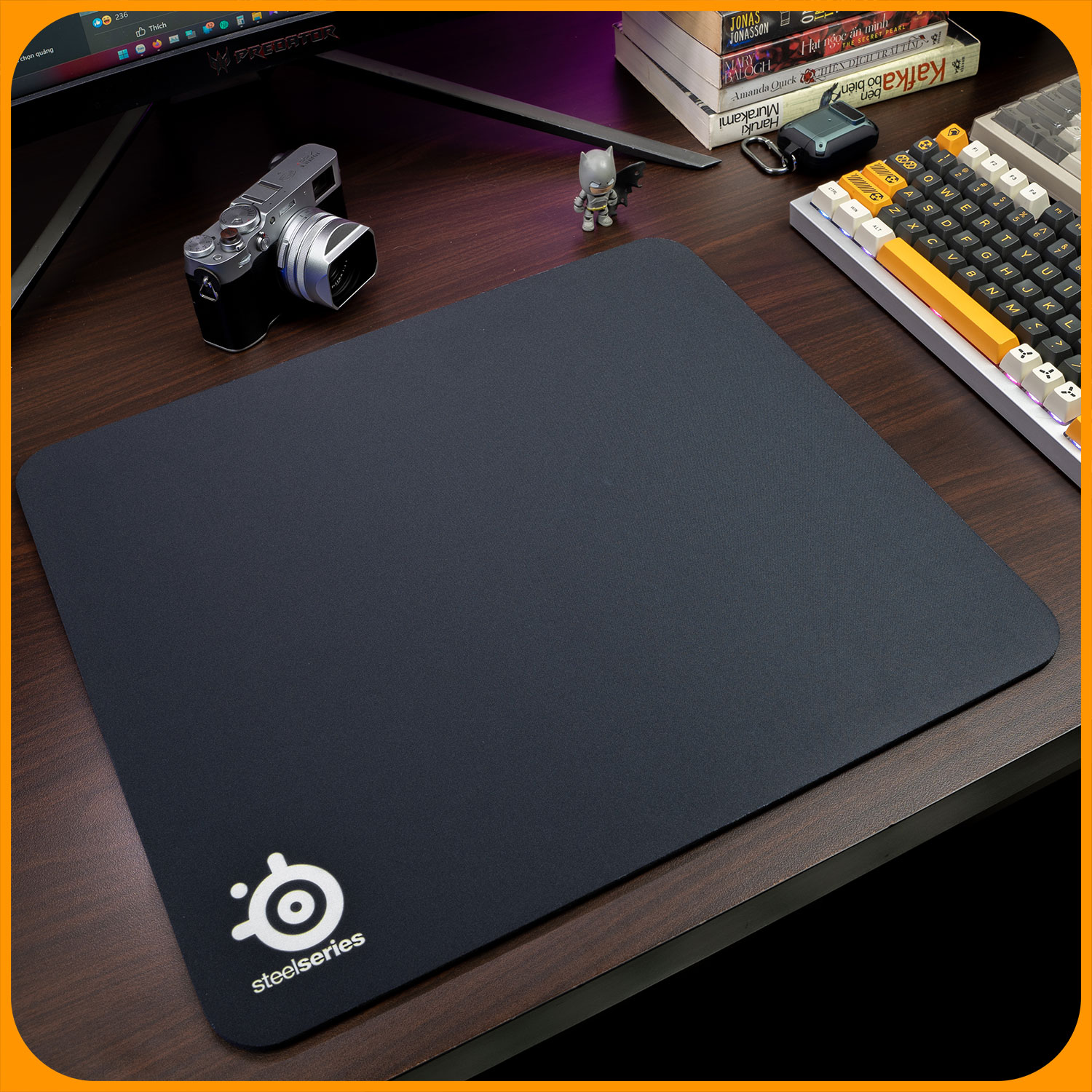 Lót Chuột Chuyên Game FPS, Mouse Pad bề mặt SPEED 450x400x6 mm – Gearhack