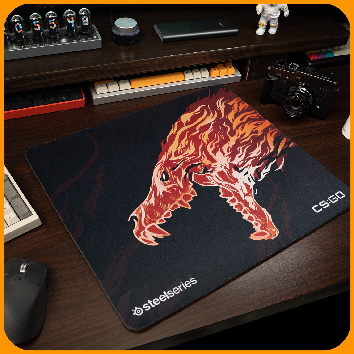 Lót Chuột Chuyên Game FPS, Mouse Pad bề mặt SPEED 450x400x6 mm – Gearhack