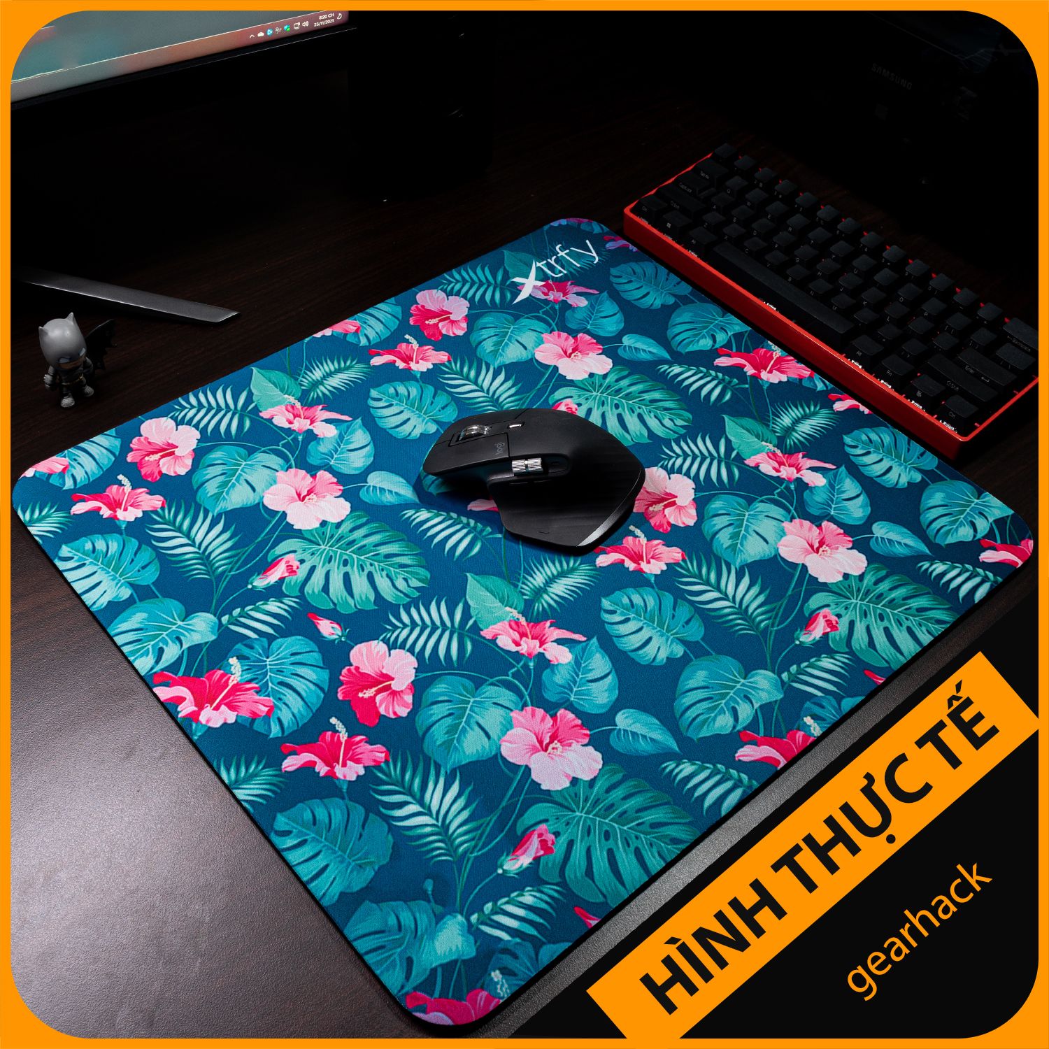 Lót Chuột Chuyên Game FPS, Mouse Pad bề mặt SPEED 450x400x6 mm – Gearhack