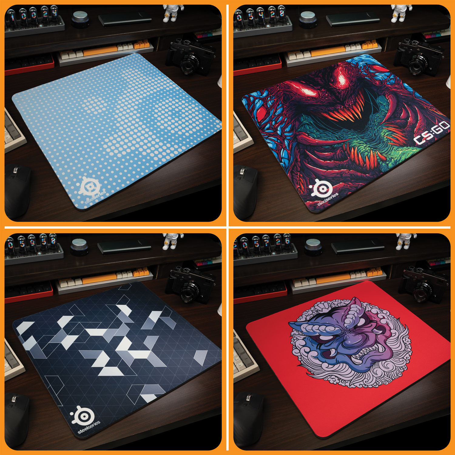 Lót Chuột Chuyên Game FPS, Mouse Pad bề mặt SPEED 450x400x6 mm – Gearhack