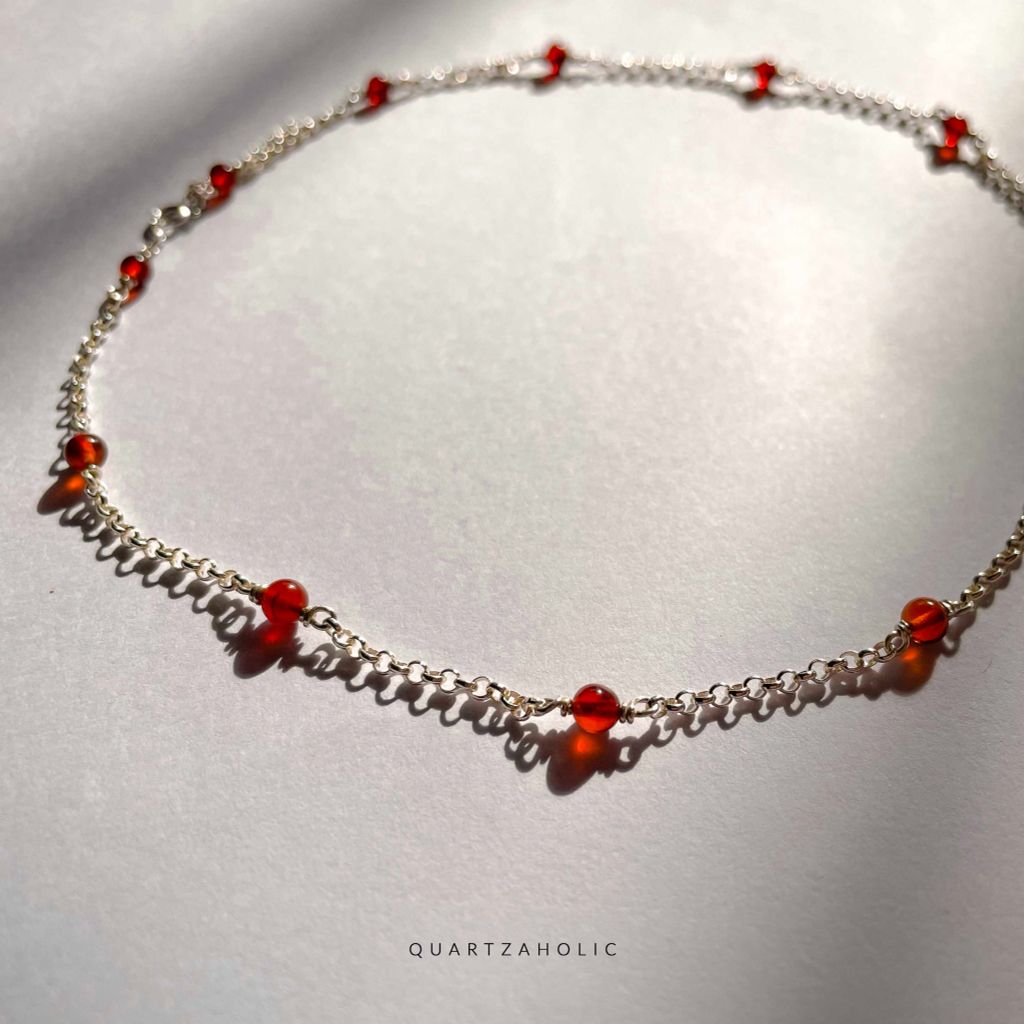 Dây chuyền Pure Amber Choker – Quartzaholic