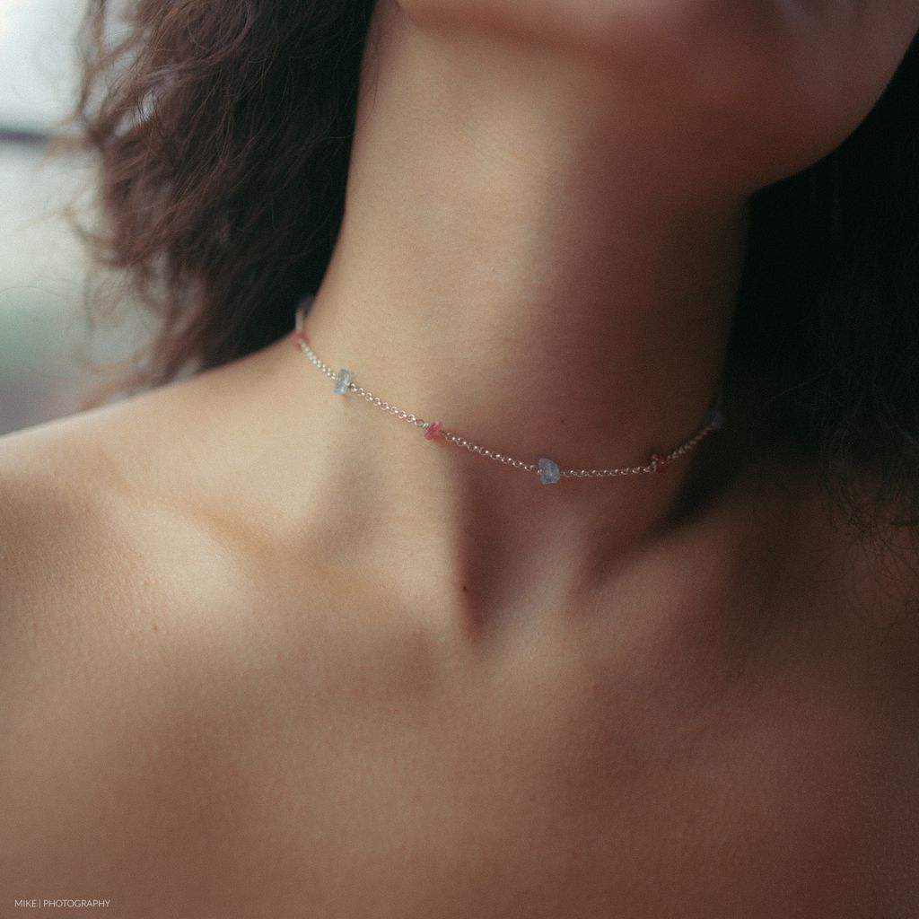 Dây chuyền Custom Choker – Quartzaholic