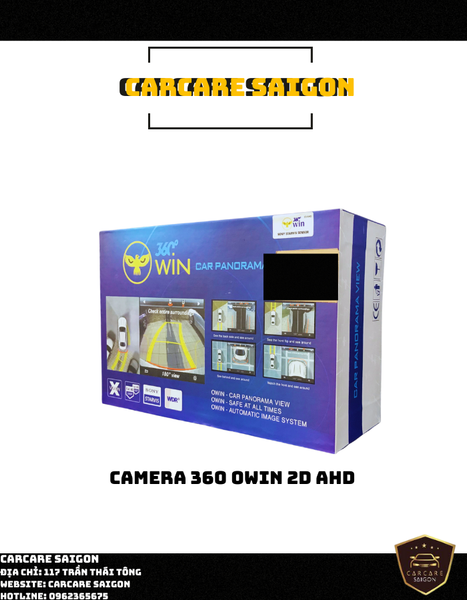 Camera 360 độ OWIN 2D – Carcare Saigon - Chăm sóc ô tô chuyên nghiệp