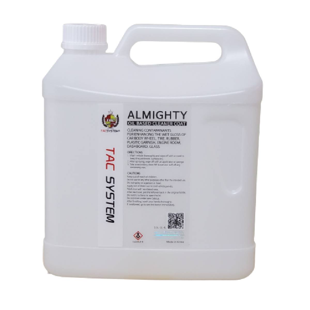 Dung dịch dưỡng đa năng Tacsystem ALMIGHTY – Carcare Saigon - Chăm sóc ô tô chuyên nghiệp