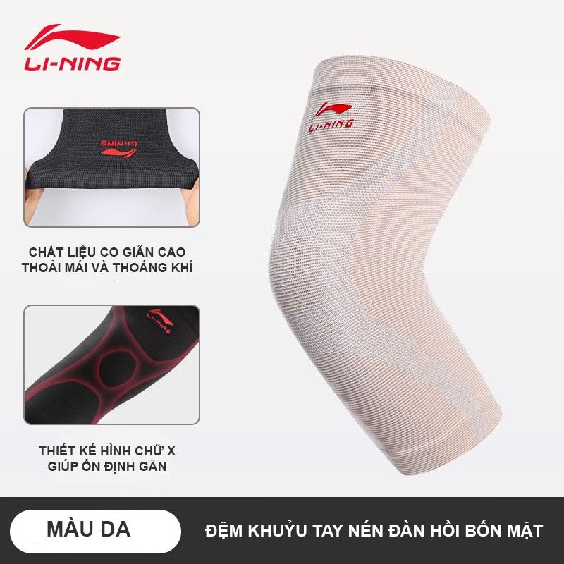 Băng khuỷu tay chính hãng Li-Ning chuyên dụng, bảo vệ tối ưu cơ khuỷu ...