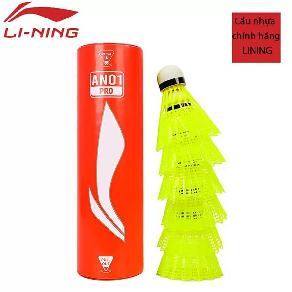 Cầu Lông Nhựa LINING AN01 PRO, Bền, Đường Bay Chính Xác, Giảm 30% – hapica