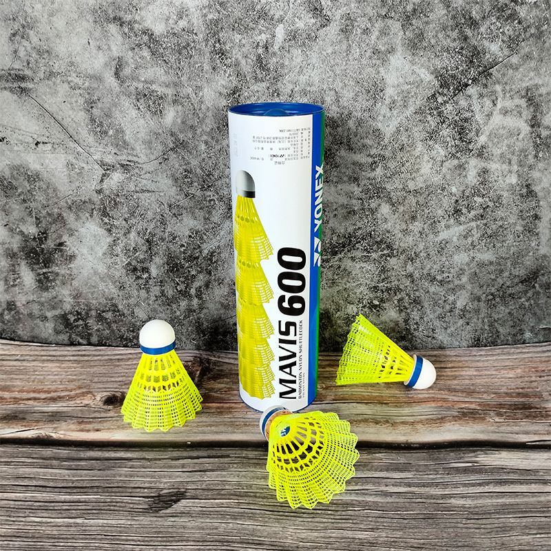 Cầu Nhựa YONEX MAVIS 600 Chính Hãng, Đủ 2 Màu, Vàng Chanh Và Trắng – hapica