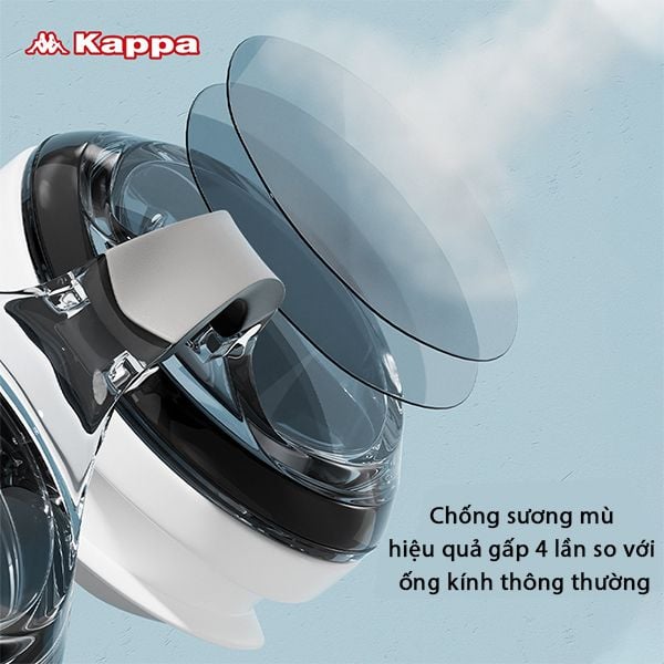 Kính Bơi Cận Thị Chính Hãng KAPPA KP2260089-11, Chống Sương Mù – hapica