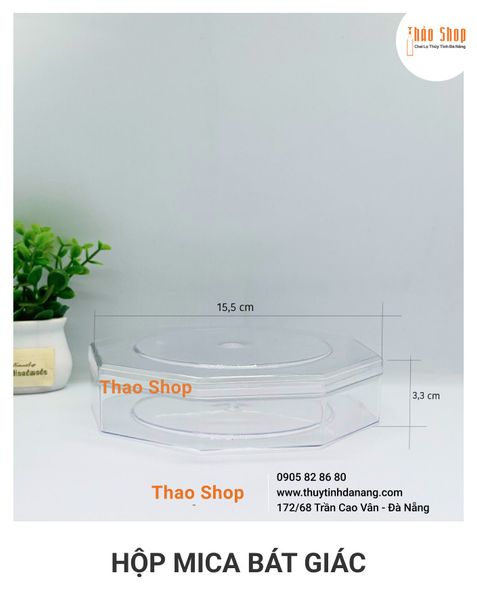 Hộp Mica Bát Giác – Ngọc Thảo