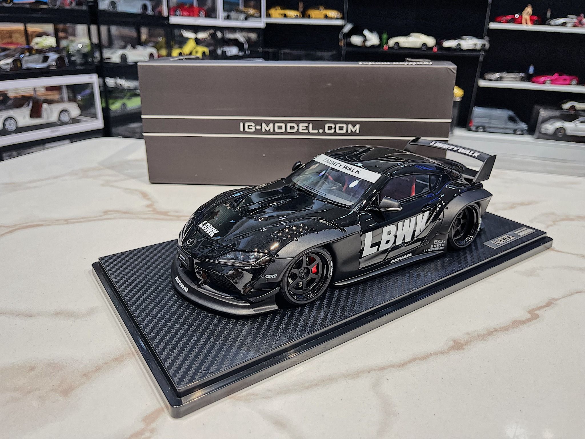 Xe mô hình Toyota Supra LBW – Mô Hình Tĩnh Việt Nam