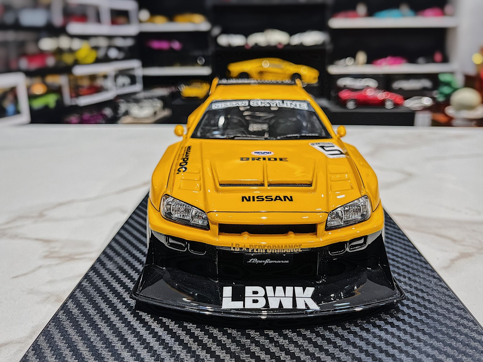 XE MÔ HÌNH NISSAN LB-ER34 SUPER SILHOUETTE SKYLINE – Mô Hình Tĩnh Việt Nam