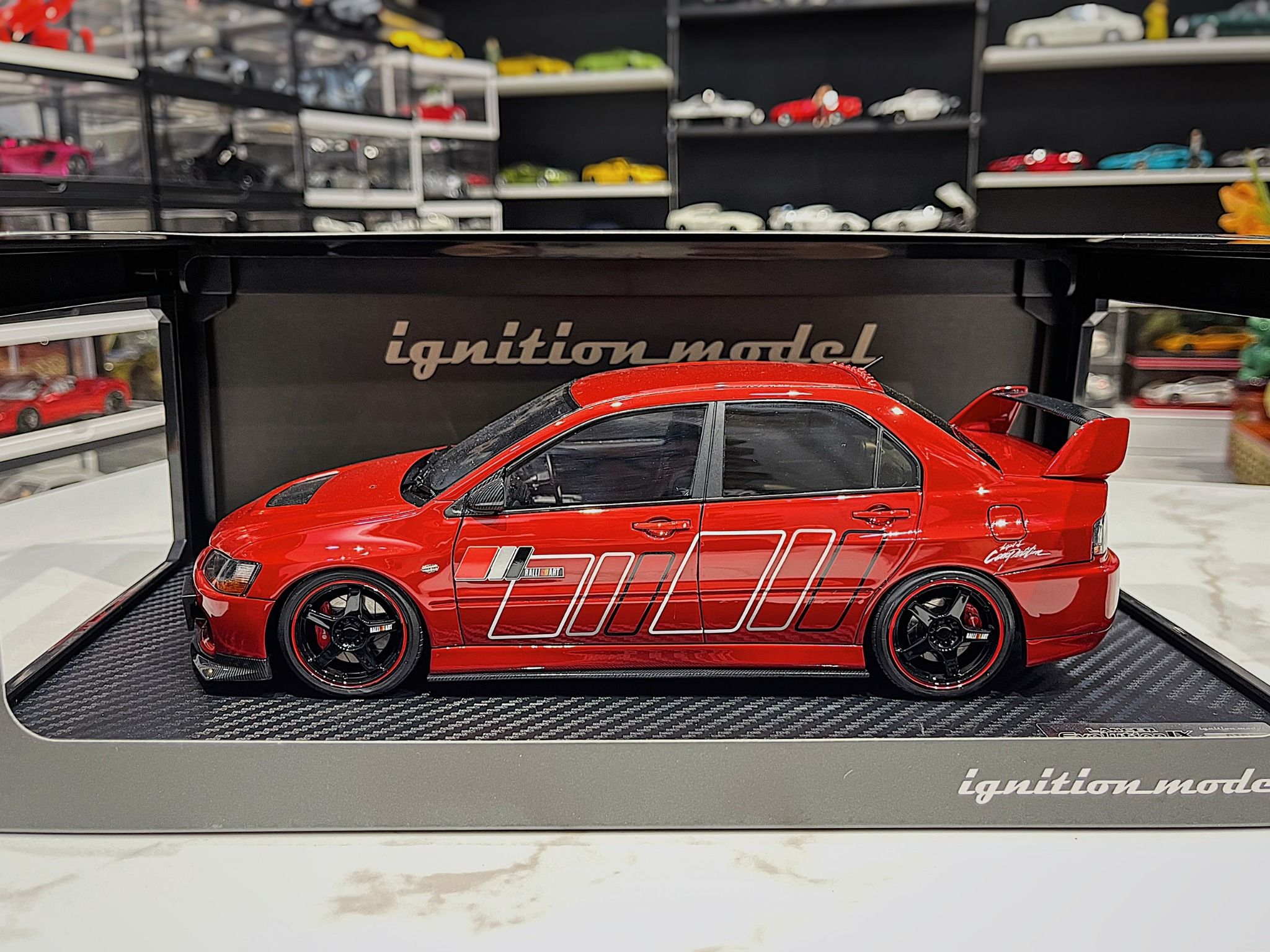 XE MÔ HÌNH MITSIBISHI LANCER EVOLUTION IX,TỶ LỆ 1/18 IGNITION MODEL ...