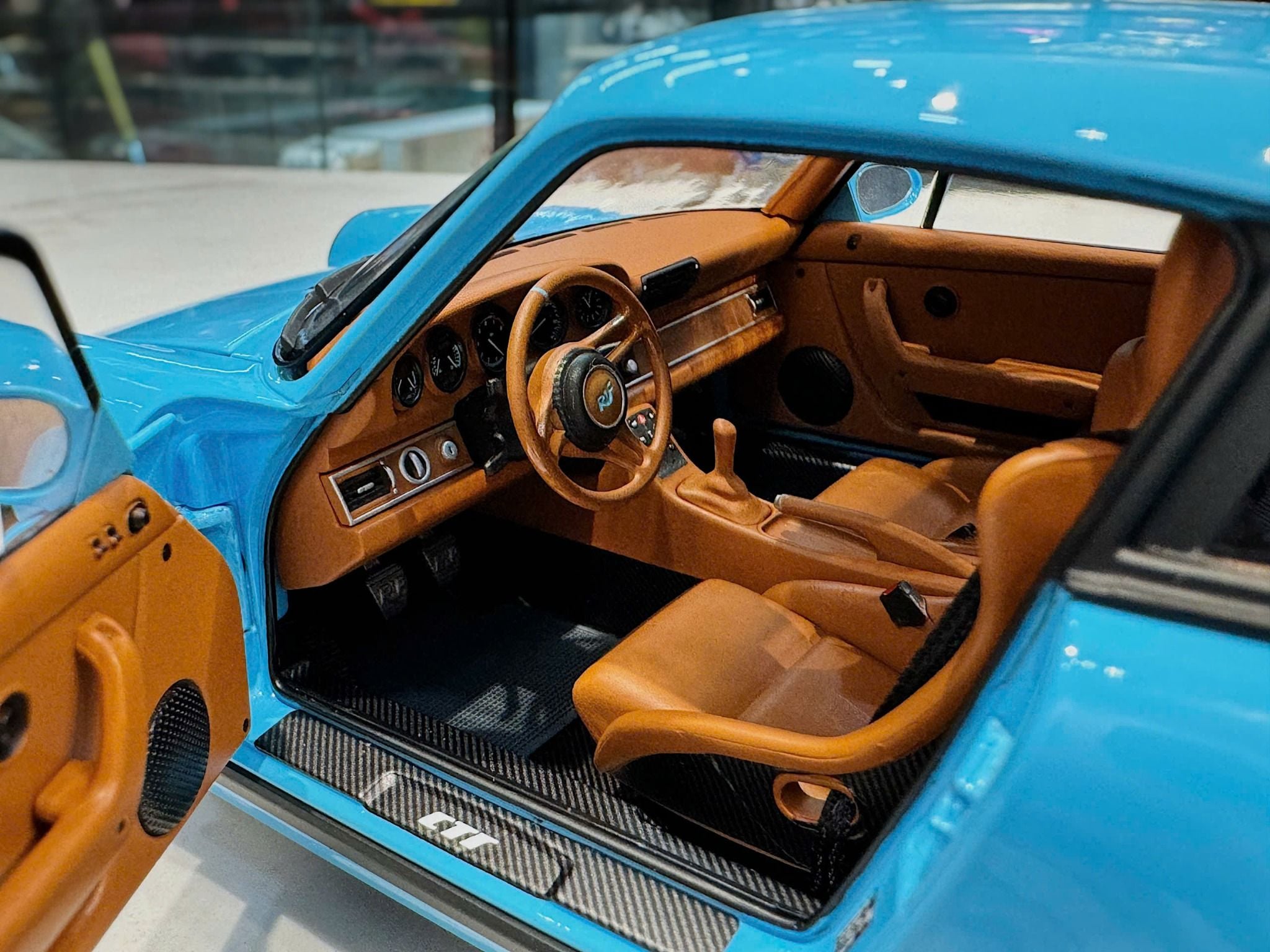 XE MÔ HÌNH PORSCHE 911 RUF BABY BLUE,TỶ LỆ 1/18 ALMOST REAL – Mô Hình ...