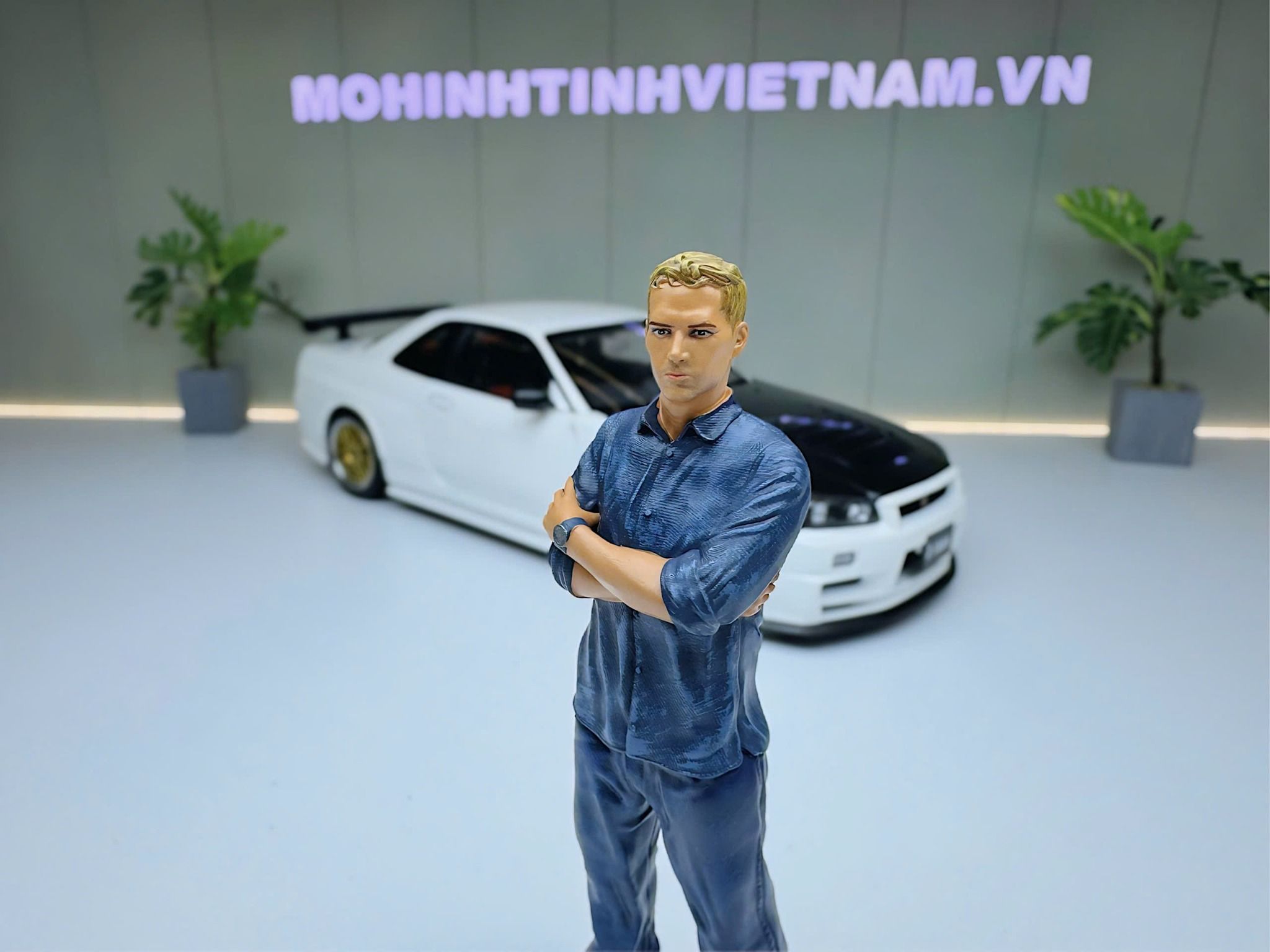 MÔ HÌNH NHÂN VẬT FIGURE PAUL WALKER,TỶ LỆ 1/18 – Mô Hình Tĩnh Việt Nam