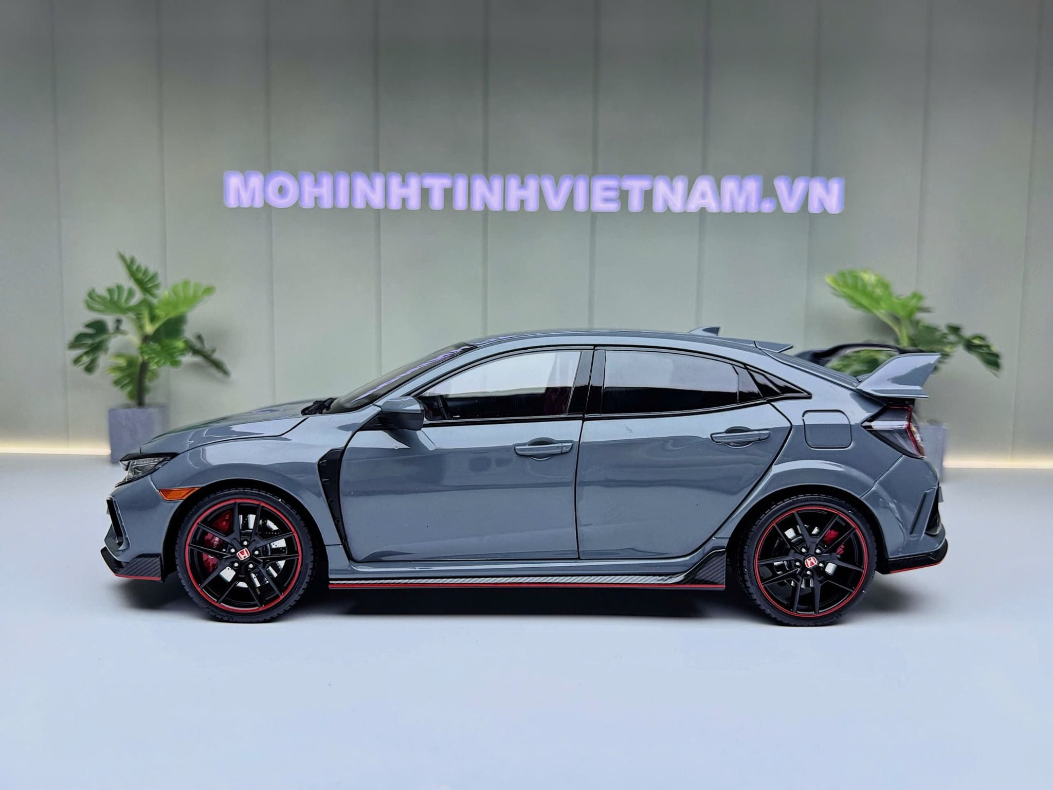 XE MÔ HÌNH HONDA CVIC TYPE R FK8 2020 GREY,TỶ LỆ 1/18 LCD MODEL – Mô ...