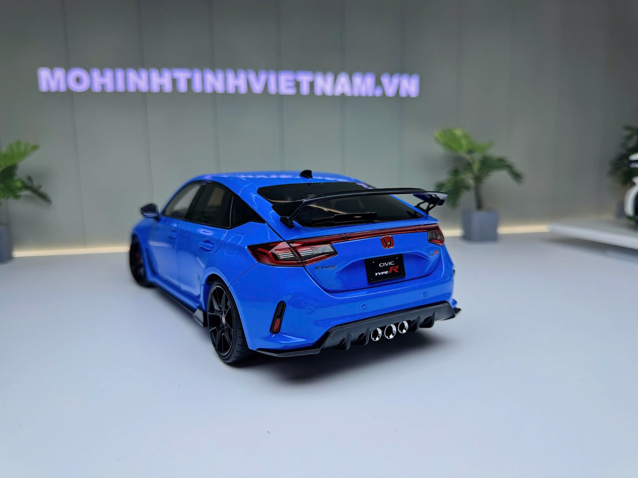 XE MÔ HÌNH HONDA CIVIC TYPE R FL5 BLUE,TỶ LỆ 1/18 MOTORHELIX – Mô Hình ...