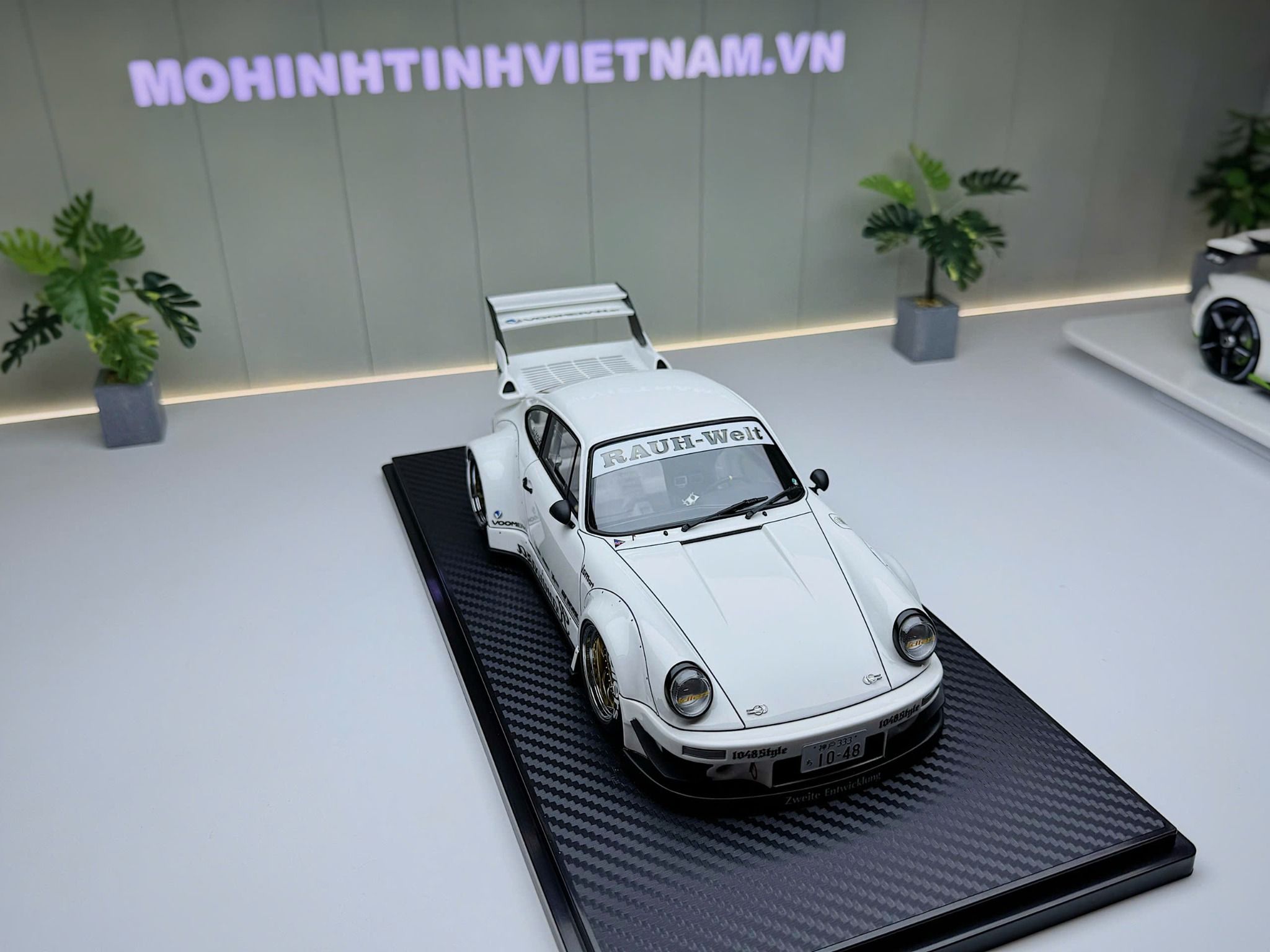 XE MÔ HÌNH PORSCHE 930 RWB WHITE,TỶ LỆ 1/18 IGNITION – Mô Hình Tĩnh ...