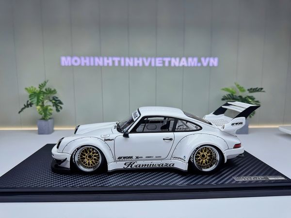 XE MÔ HÌNH PORSCHE 930 RWB WHITE,TỶ LỆ 1/18 IGNITION – Mô Hình Tĩnh ...