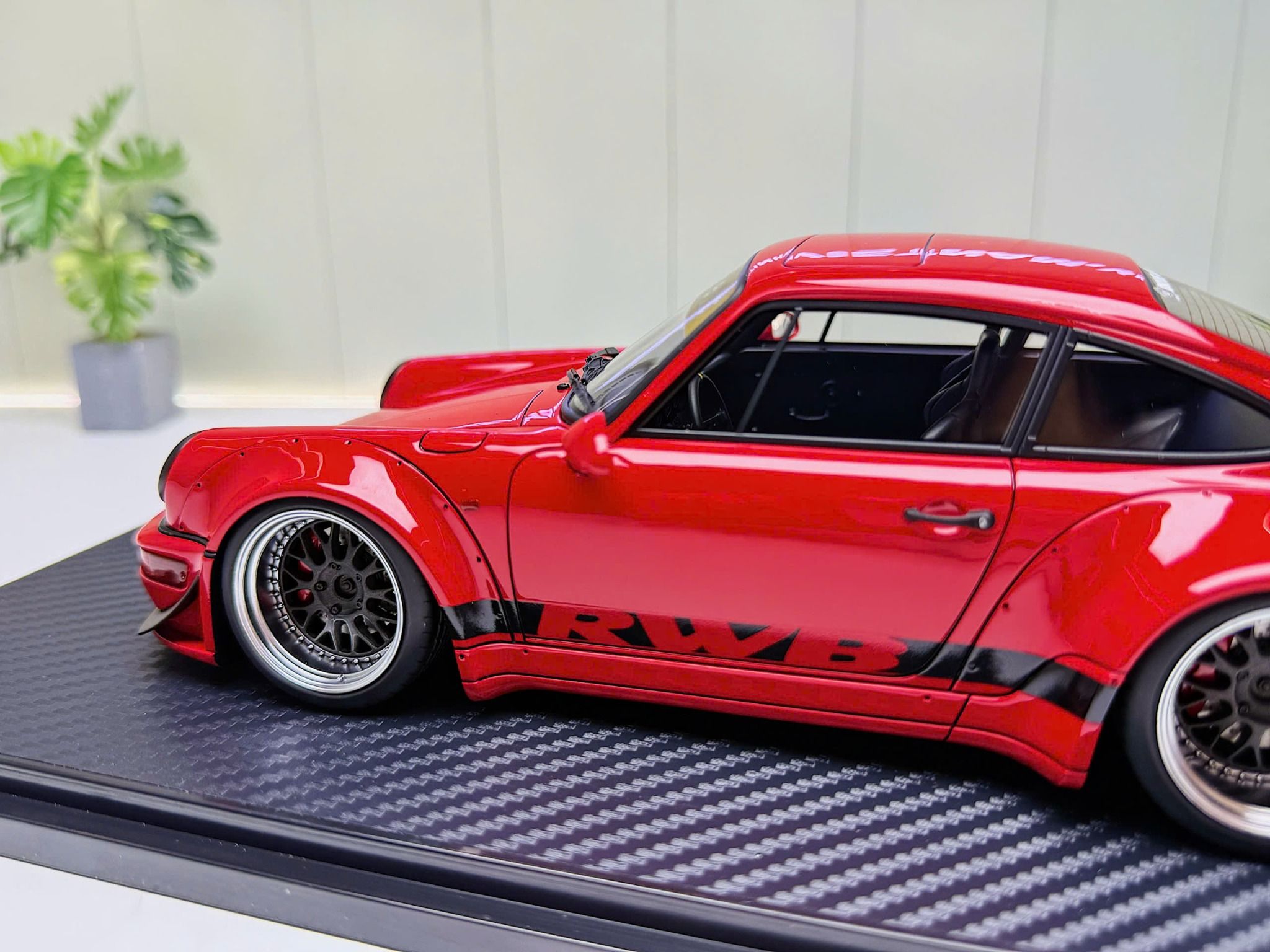 XE MÔ HÌNH PORSCHE 964 RWB RED,TỶ LỆ 1/18 IGNITION – Mô Hình Tĩnh Việt Nam