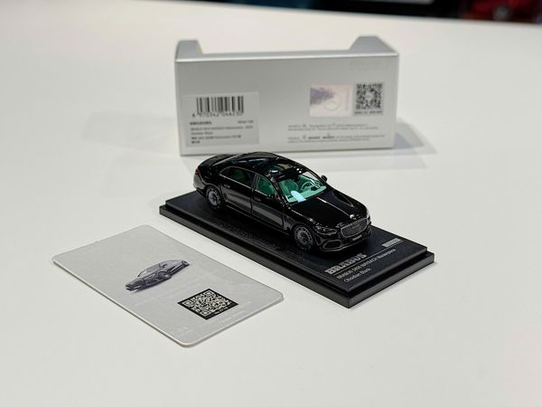 XE MÔ HÌNH MERCEDES BENZ S850 MAYBACH BRABUS MASTERPIECE OBSIDIAN BLAC ...