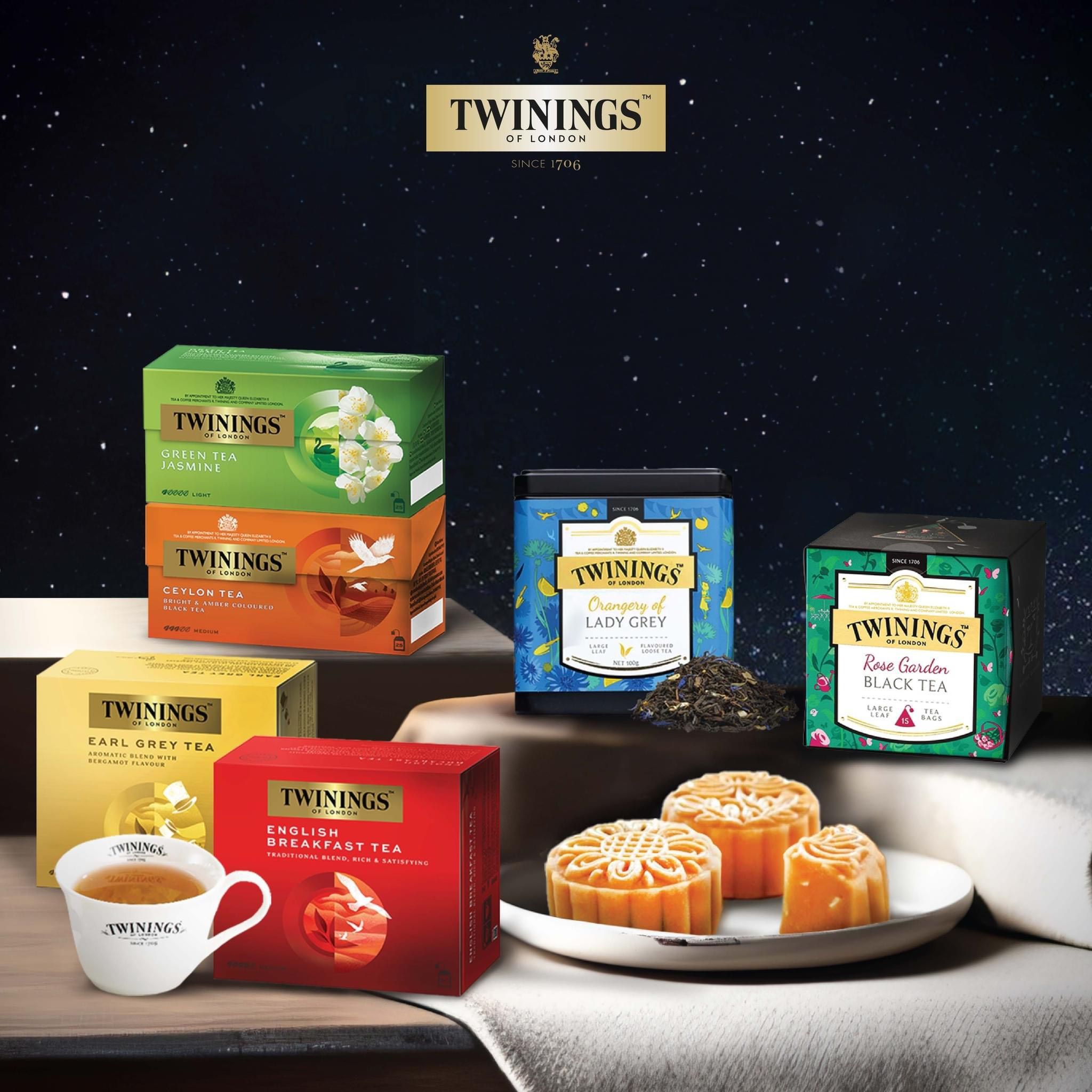 Trà Lá Sấy Khô Twinings Orangery of Lady Grey Hộp Thiếc 100gram | Trà ...