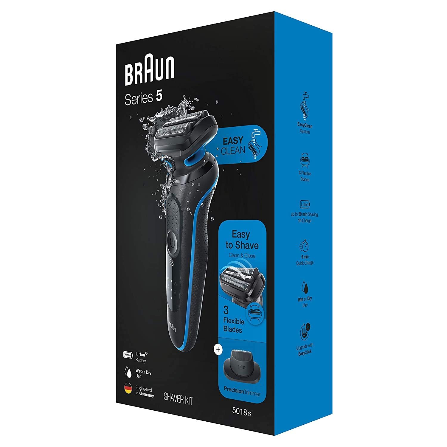 Máy cạo râu Braun Electric Razor Series 5 5018s – careshop