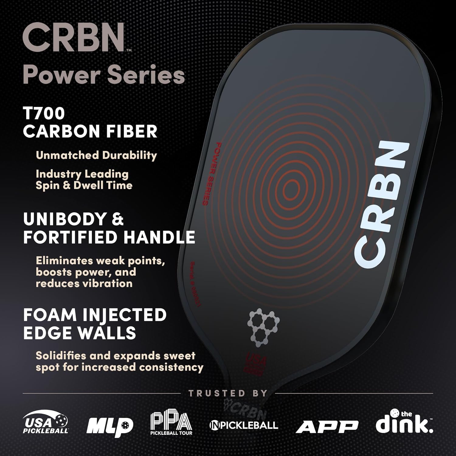 Vợt Pickleball CRBN 3X Power – careshop