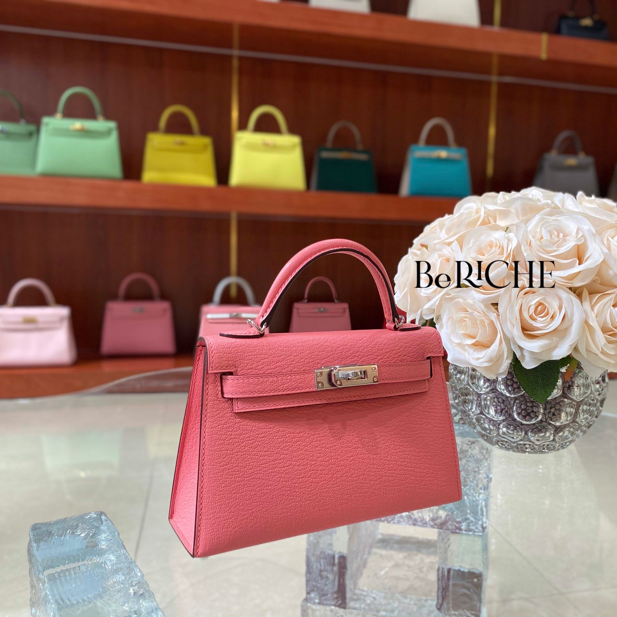 Kelly Mini K20 Chèvre Rose D'ete – BeRiche