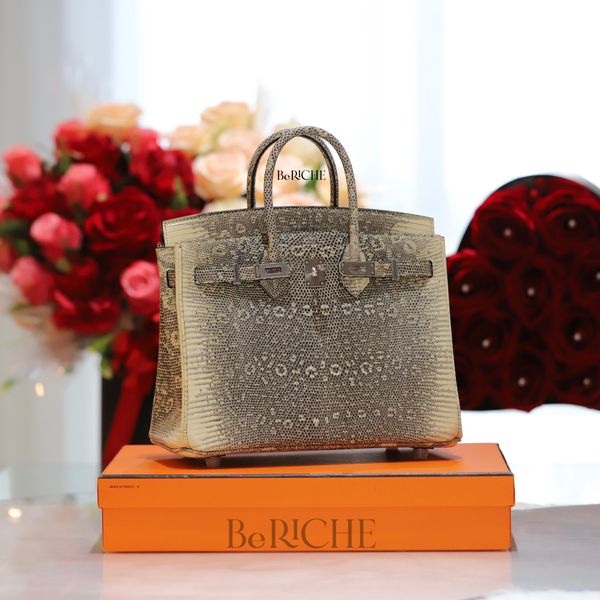 Birkin B25 Lizard Ombre PHW – BeRiche
