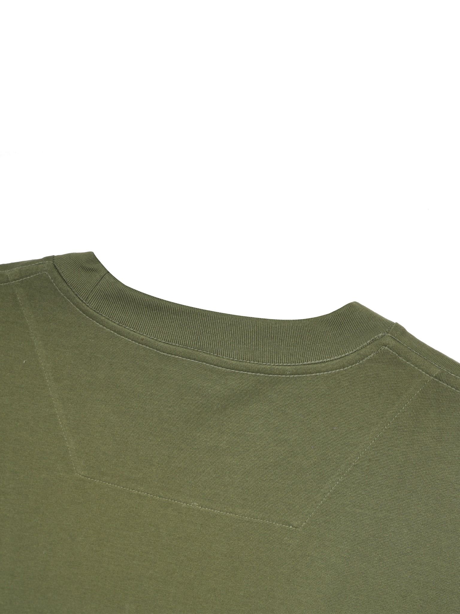 HOWS® SS24-04 BASIC TEE HOWS LOGO MOSS