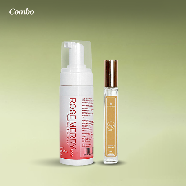 DDVS Bọt tuyết trầu không Rose Merry Alpha 150ml +Nước hoa Daisy CV G+ ...